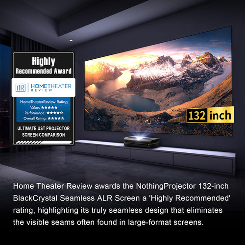 132 inch Nothingprojector BlackCrystal Seamless Lenticular Screen ...