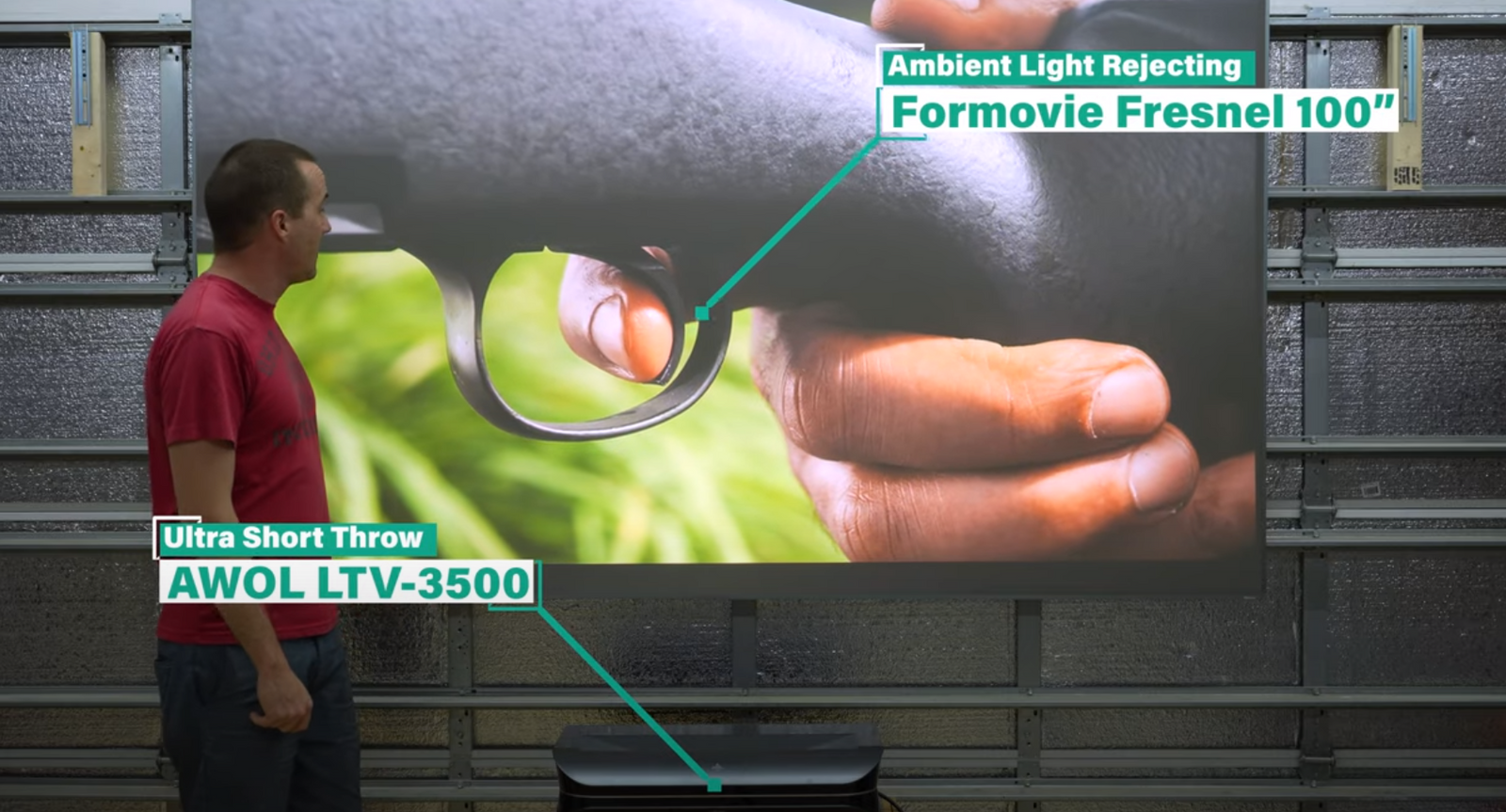 Nothing Projector Black Series ALR/CLR Ultra Short Throw Projector Screen - Nothingprojector ...