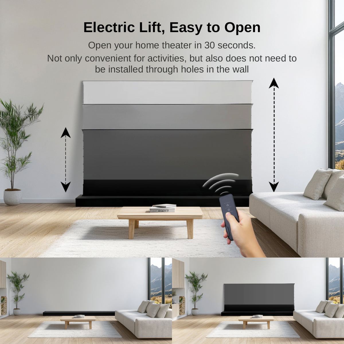 Motorized Screens | Effortless and Sophisticated Retractable Solutions ...
