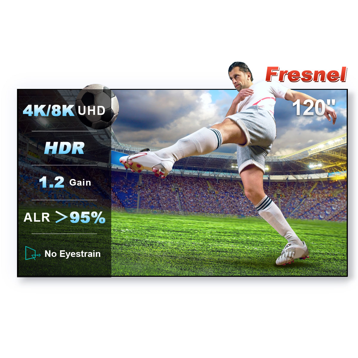 Best 120 inch Nothing Projector Fscreen Fresnel Optical Ultra Short ...