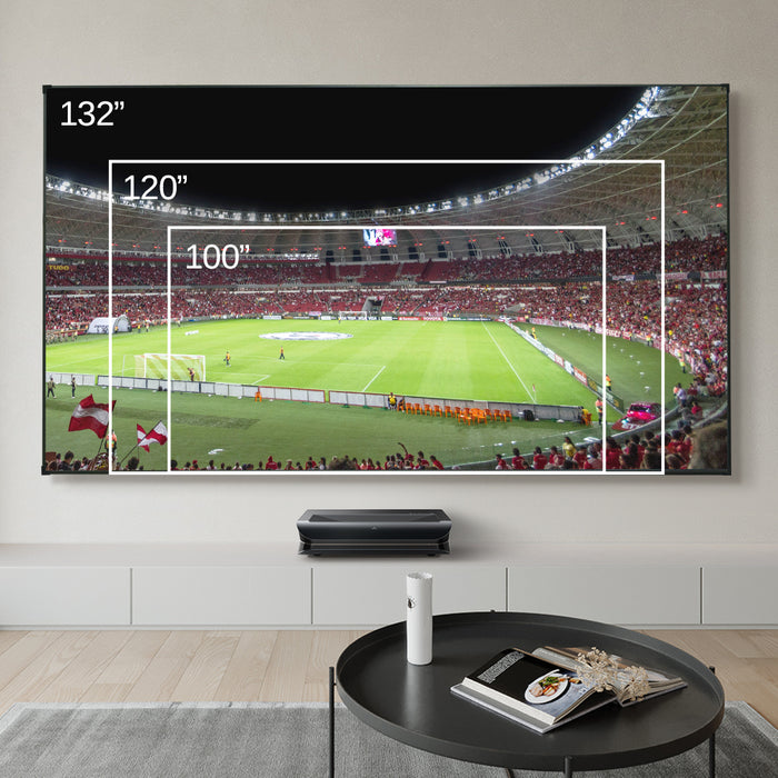 132 inch Nothingprojector BlackCrystal Seamless Lenticular Screen ...