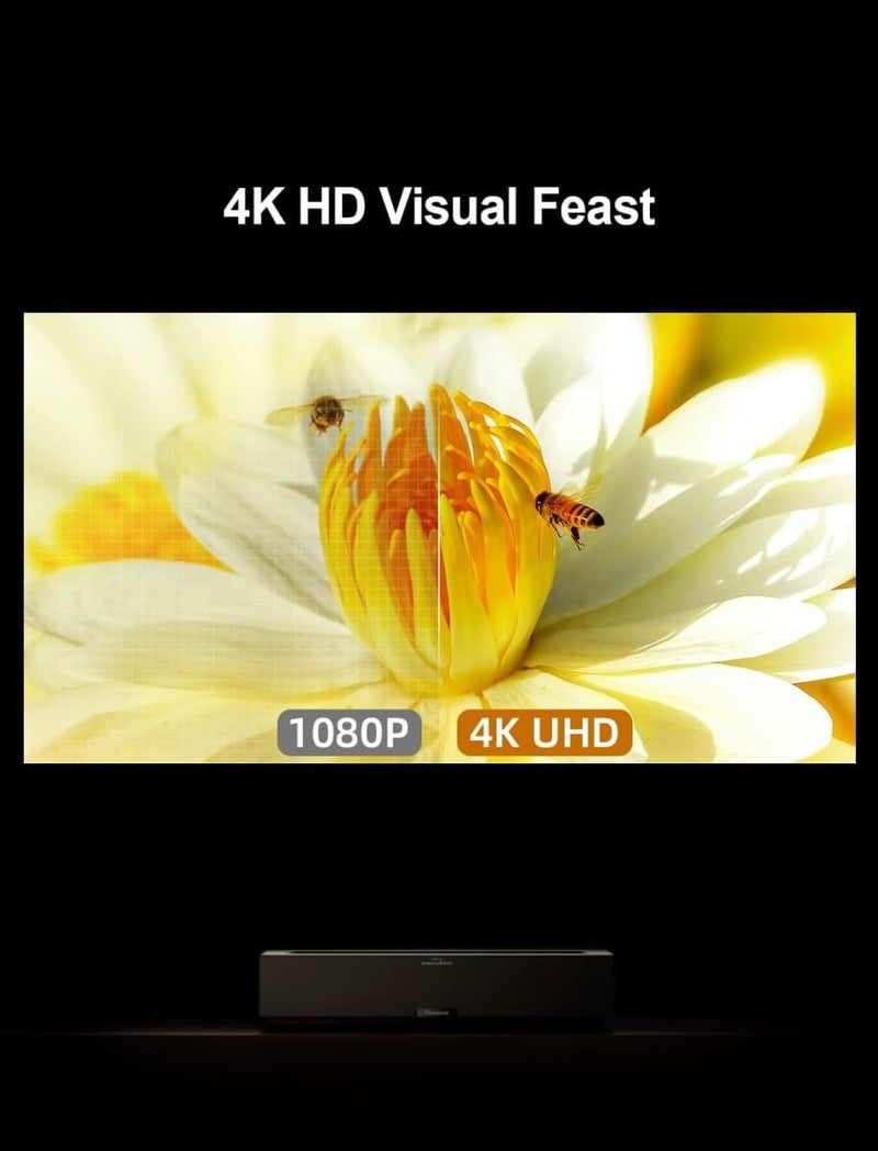 Nothing Projector Black Series 120 inch ALR/CLR Ultra Short Throw ...