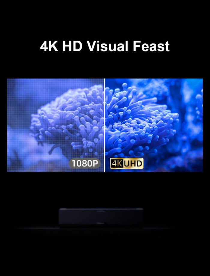 NothingProjector Motorized Floor Rising 120 inch ALR Screen For Ultra ...